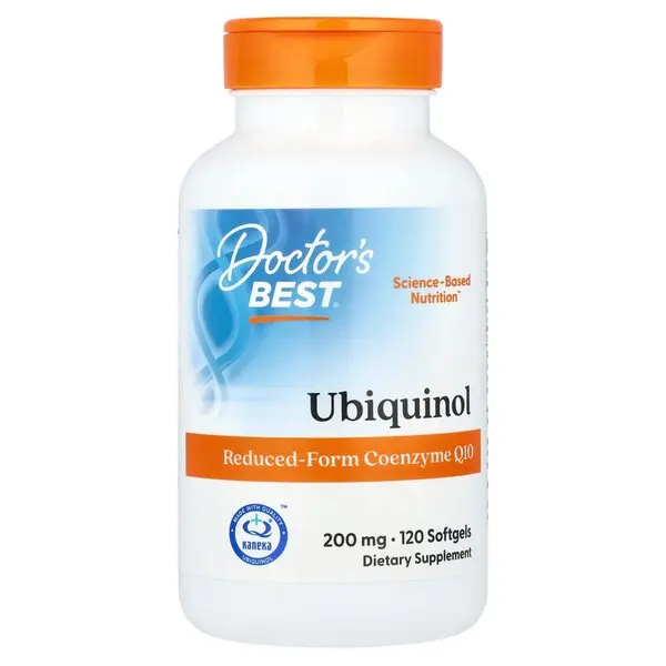 DOCTOR'S BEST Ubiquinol 200 Mg 120 Softgels