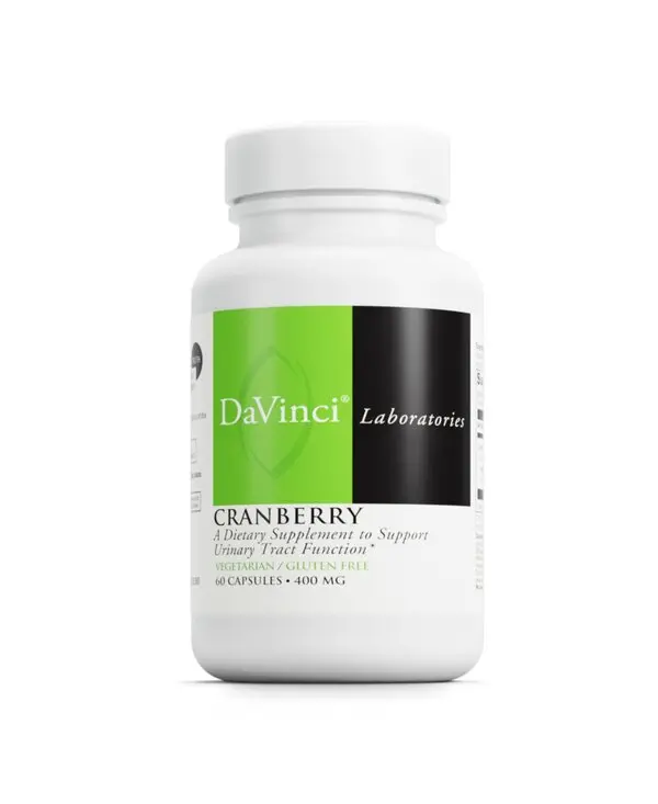 DAVINCI LABORATORIES Davinci Labs Cranberry Supports Urinary Tract Health Dietary Supplement With Citric Acid And Malic Acid From Cranberry Fruit Juice Powder