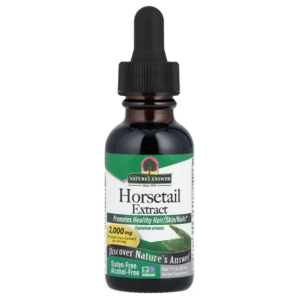 NATURE'S ANSWER Horsetail Extract Alcohol-free 2 000 Mg 1 Fl Oz