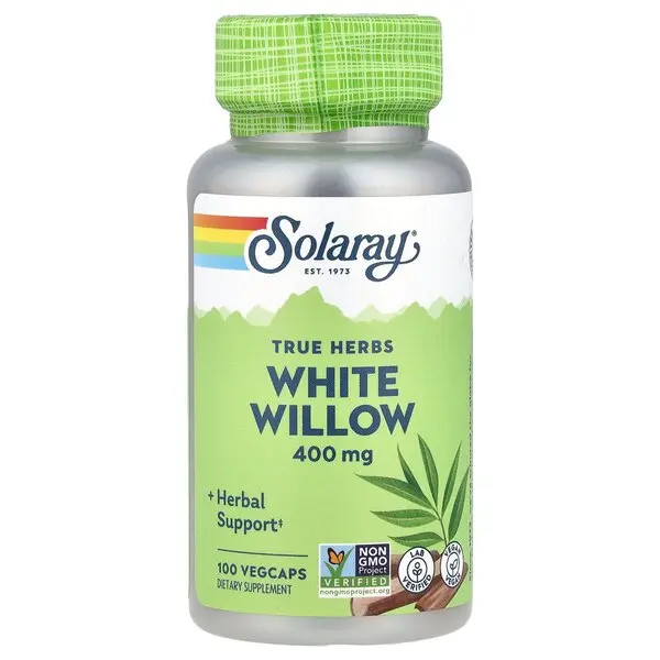 SOLARAY True Herbs White Willow 400 Mg