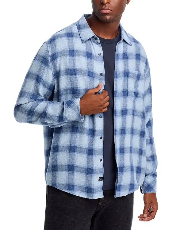 Rails Lennox Check Button Down Shirt - Waterfall