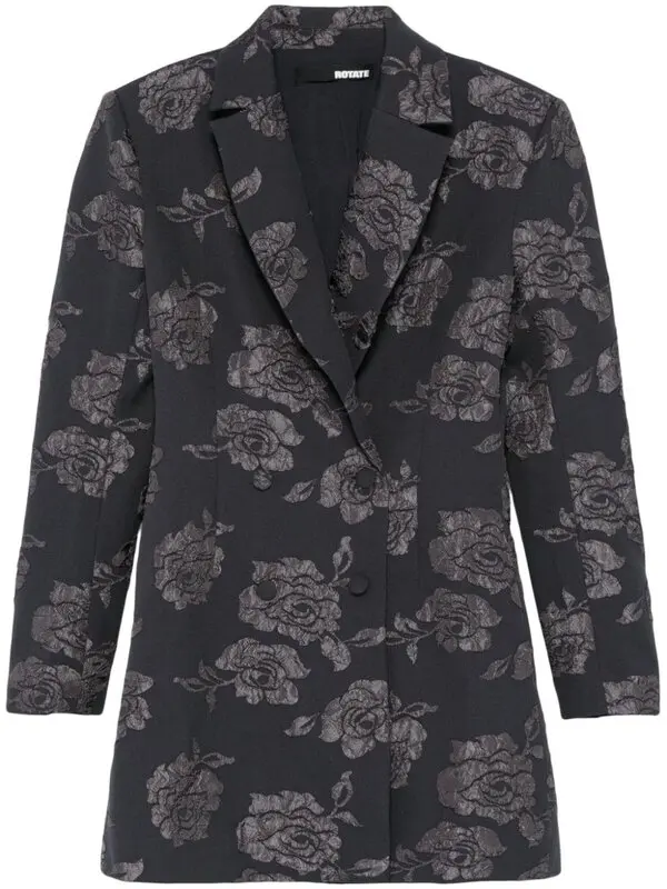 Remain Birger Christensen 3d Flower Blazer Mini Dress