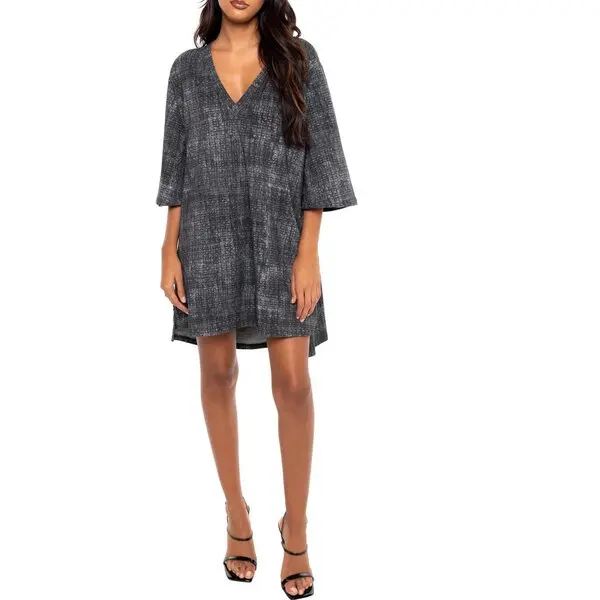 DAI MODA Scratch High-low Shift Dress