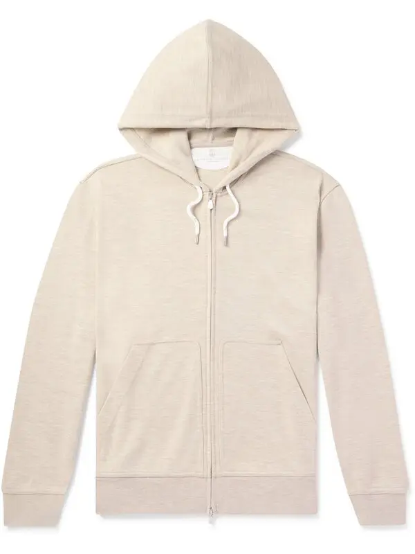 Brunello Cucinelli Cashmere-blend Zip-up Hoodie