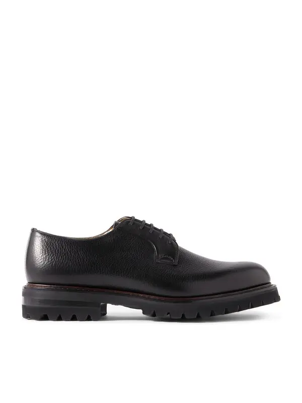 Church's Shannon Full-grain Leather Derby Shoes - Black
