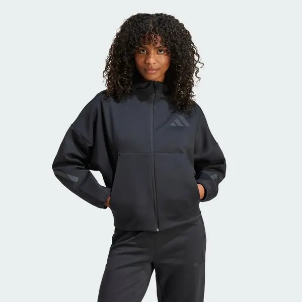 Adidas Z.n.e. Full-zip Hoodie - Black