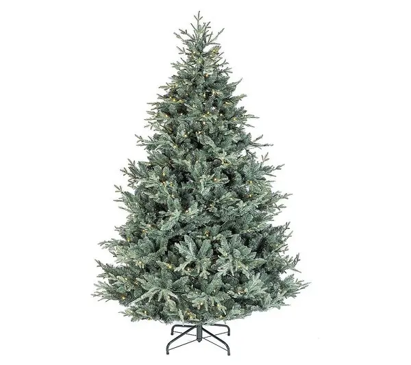STERLING Lush 5 Ft Prelit Blue Spruce Christmas Tree Terling