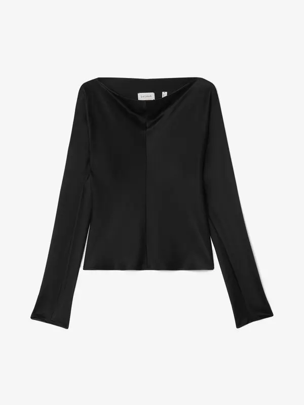 HOUSE OF DAGMAR Bias Cut Top