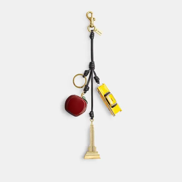 Coach Small New York Cluster Bag Charm