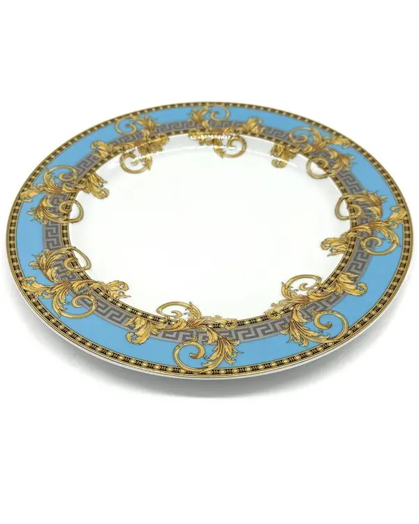 Buy Versace 10.5in Porcelain Prestige Gala Plate - Blue At 17% Off ...