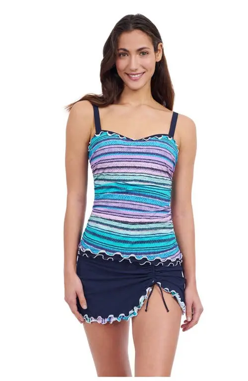 GOTTEX Harmony Underwire D-cup Ruched Tankini