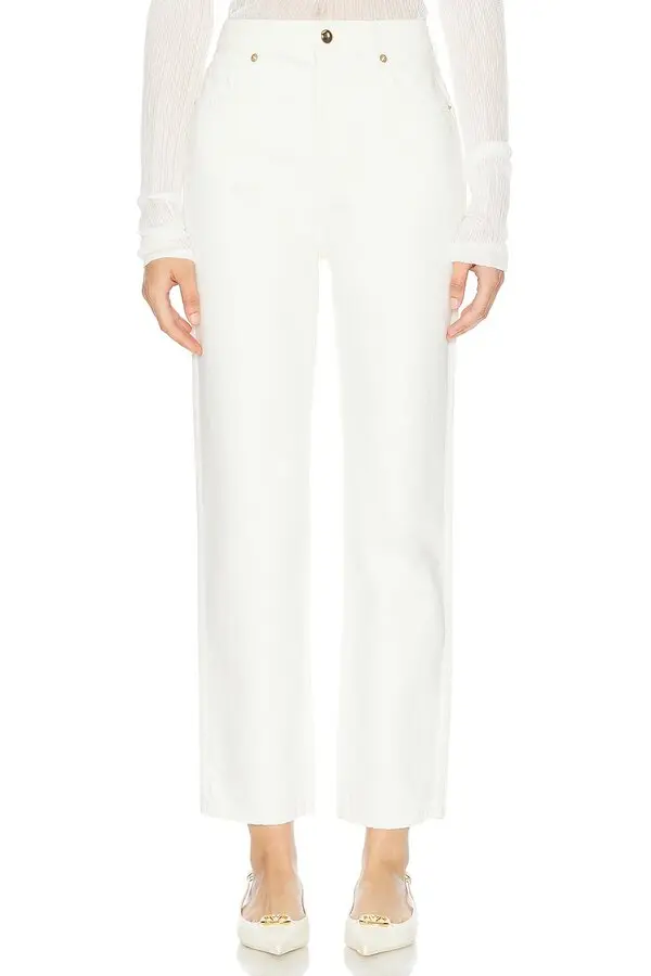 L'academie Elodie High Rise Ankle Jeans