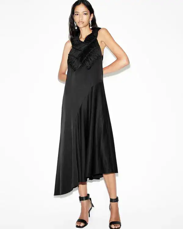 bandeau black mini dress Jeriah Bandeau Mini Dress in Black