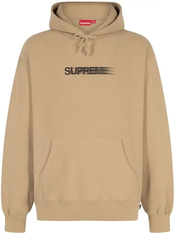 Supreme Motion Logo Hoodie - Brown