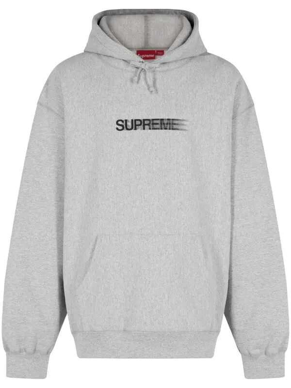 Supreme Motion Logo Hoodie - Grey