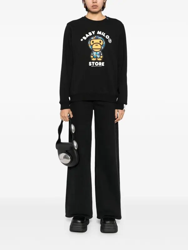 *BABY MILO® STORE BY *A BATHING APE® Logo-print Sweatshirt