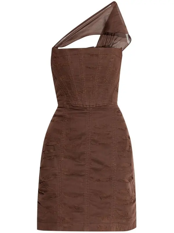 Dsquared2 One-shoulder Mini Dress