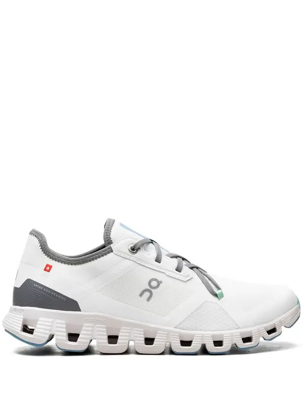 On Cloud X 3 Ad Undyed-/niagara Sneakers - White