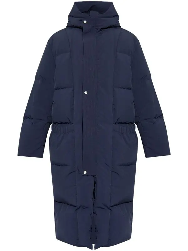 JIL SANDER Hooded Down Coat