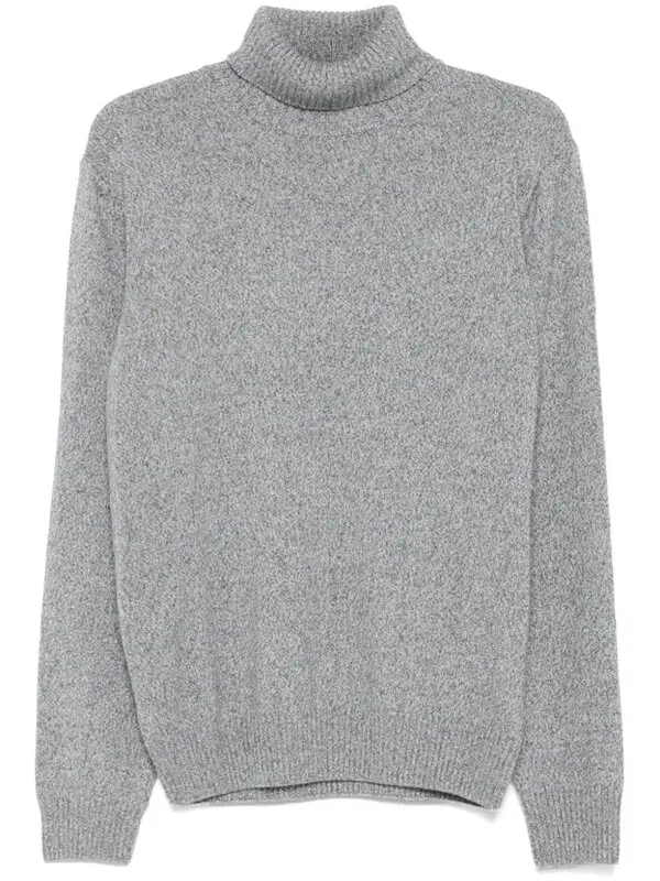 BARBA NAPOLI Dolcevita Sweater - Grey