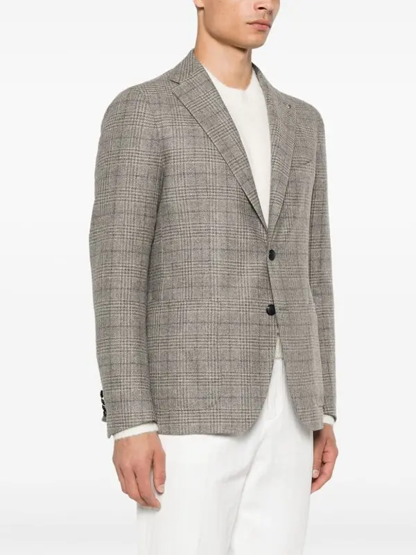 Tagliatore Plaid Blazer