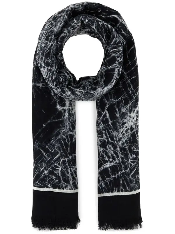 Alexander McQueen Wool Scarf - Black