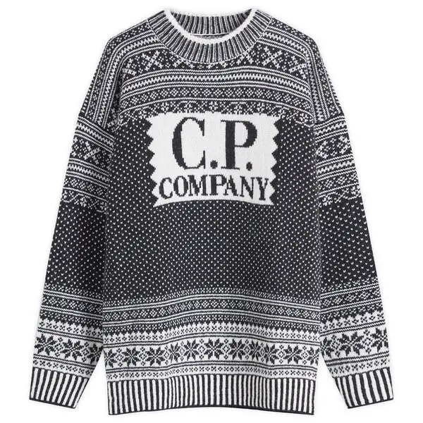 C.P. COMPANY Lambswool Crew Knit