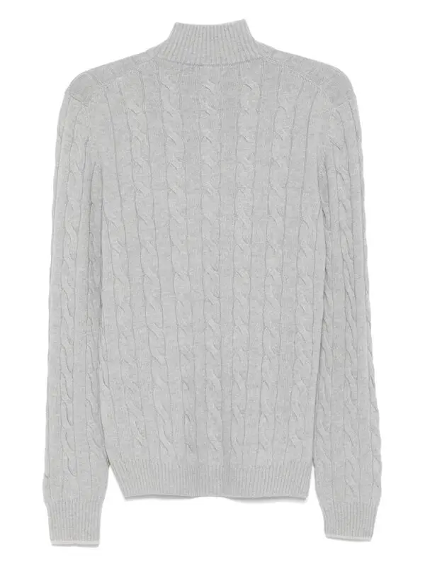 BARBA NAPOLI Lupo Sweater - Grey