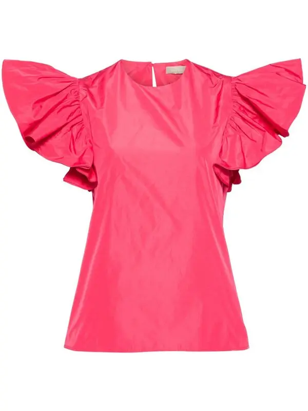 Elie Saab Taffeta Top