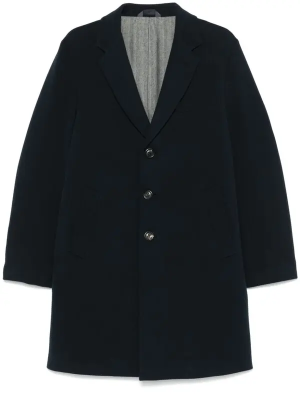 CIRCOLO 1901 Felted Mid-length Coat - Blue