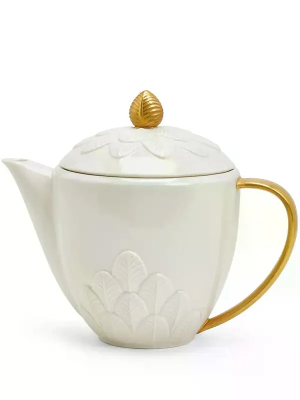 VILLARI Peacock Teapot