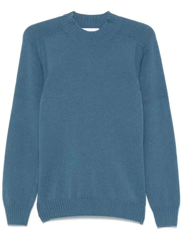 D4.0 Virgin Wool Sweater - Blue
