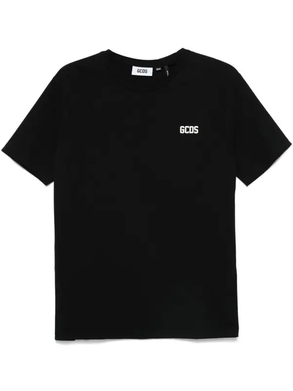 Gcds Low Band Logo T-shirt - Black
