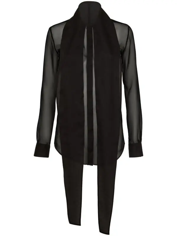 Dsquared2 Scarf-embellished Blouse