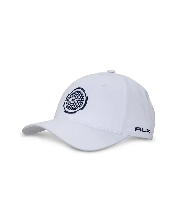 RLX Ralph Lauren ホワイトキャップ RLX Golf Cap - PP Tour Player - White FA25