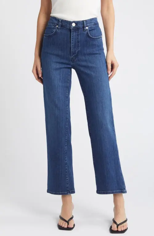 FRAME Le Sleek High-rise Ankle Straight Leg Jeans - Thunderstorm