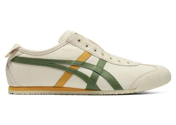 Asics Onitsuka Tiger Mexico 66 Slip-on Sneakers - Birch/moss