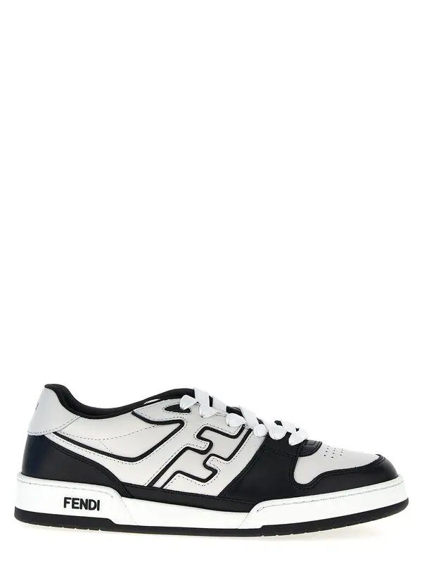 Fendi Match Sneakers - White/black