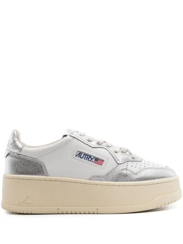 AUTRY Platform Low Leather Sneakers