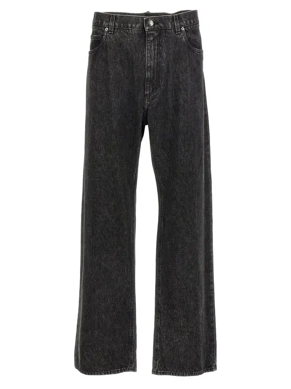Dolce & Gabbana Dg' Denim Jeans - Black
