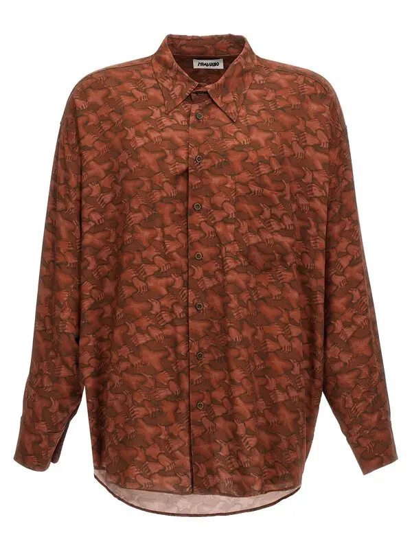MAGLIANO People's Hand' Shirt - Red