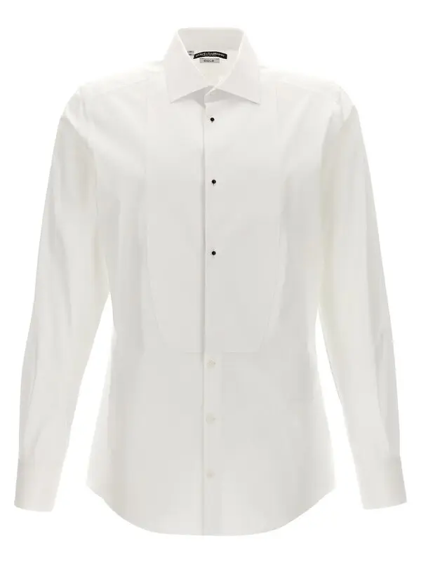 Dolce & Gabbana Tuxedo' Shirt - White