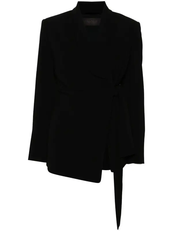 Max Mara Double-breasted Wrap Jacket