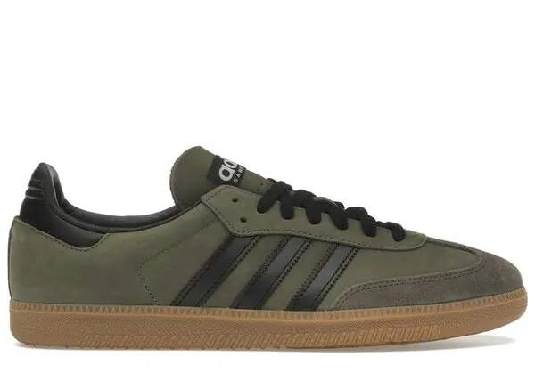 Adidas Samba Og Sneakers - Base Green/core Black/brown Desert