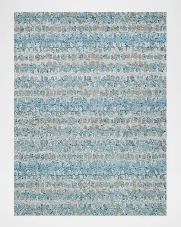 EXQUISITE RUGS Colorplay Hand-tufted Rug, 8' X 10 - Turquoise