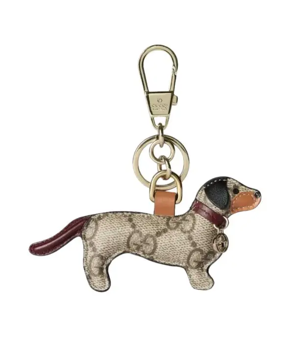 Gucci Dog Shaped Bag Charm
