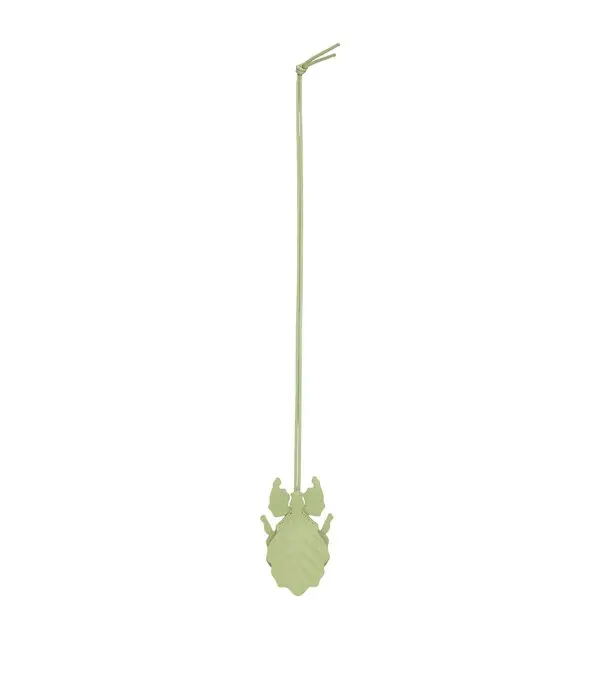 Loewe Leather Leaf Insect Charm - Yellow