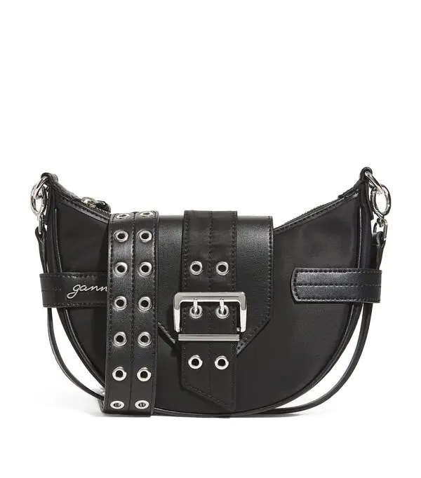 GANNI Small Bucky Cross-body Bag - Black
