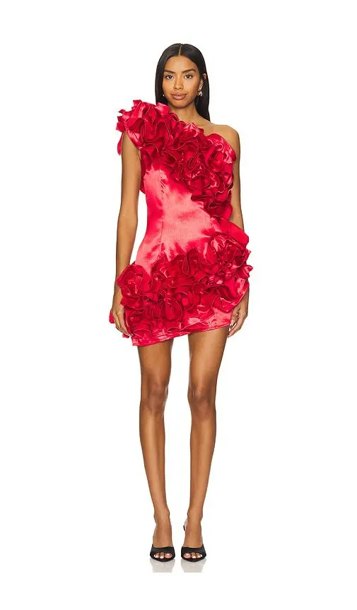 Bronx And Banco Aurora One Shoulder Mini Dress
