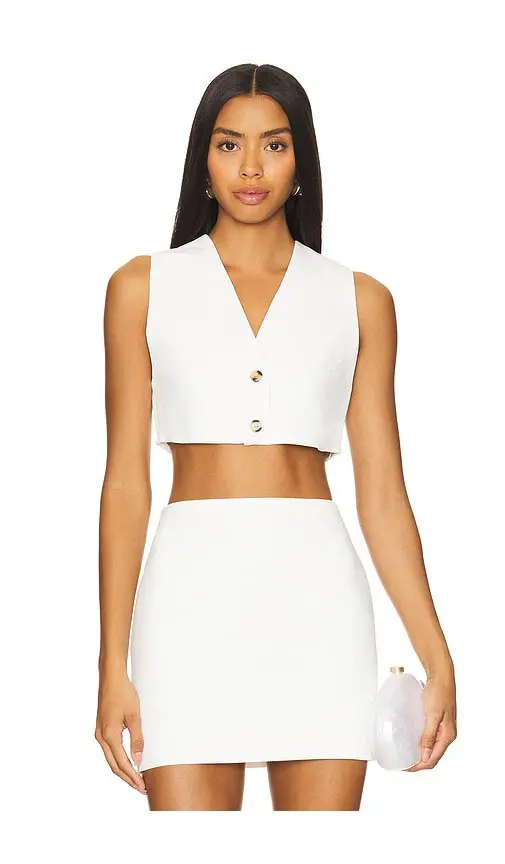 Nanushka Suree Vest - Off White